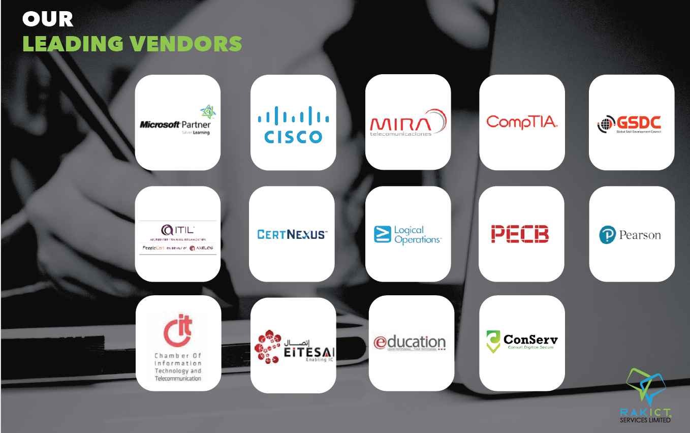 Rakict's Leading Vendor Partners
